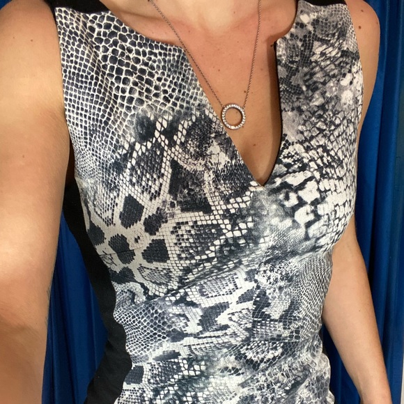 Dresses | Snake Skin Dress Elegant And Stylish Look | Poshmark